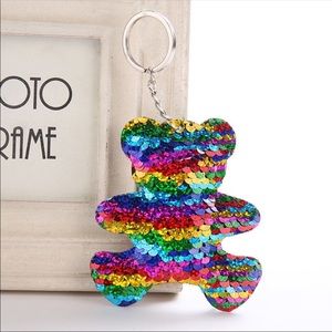 Accessories | Teddy Bear Sequin Keychains | Poshmark